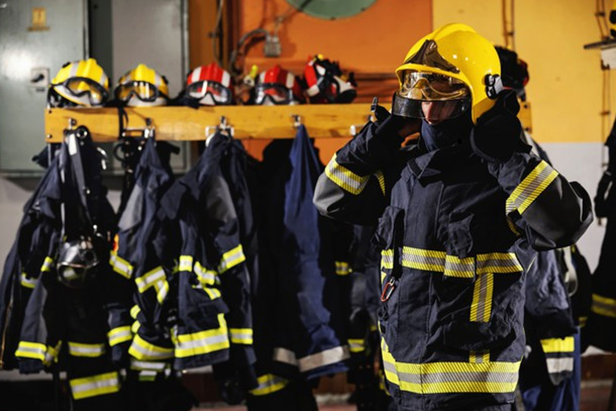 Trajes de Proteccion Red contra incendio y extintores - Codelgrap